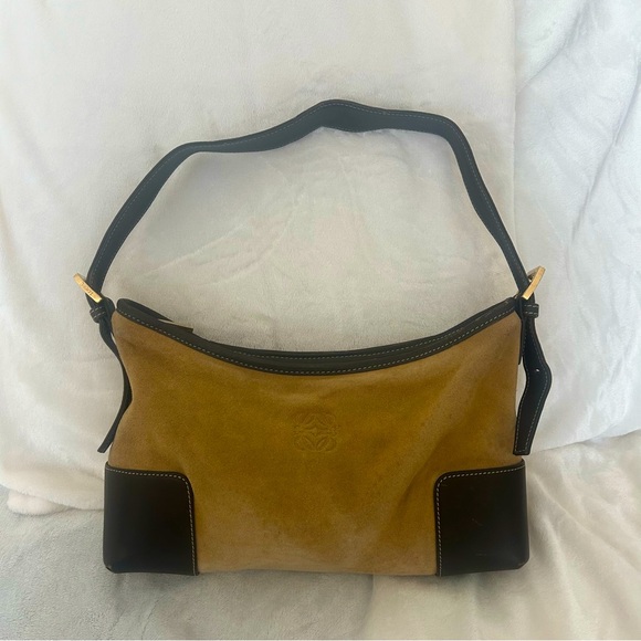 Loewe | Bags | Loewe Suede Shoulder Bag | Poshmark